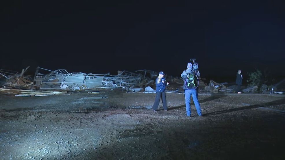 First look: Tornado causes extensive damage throughout Enid