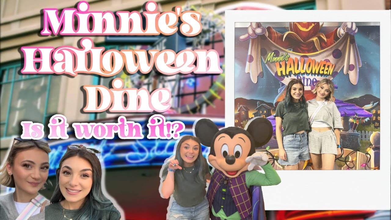 Eating at Minnie's Halloween Dine in Disney's Hollywood Studios! Yummy ...
