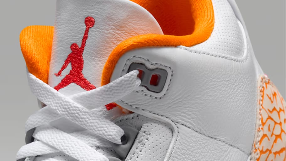 The Air Jordan 3 Orange Citrus drops in a fresh spring style