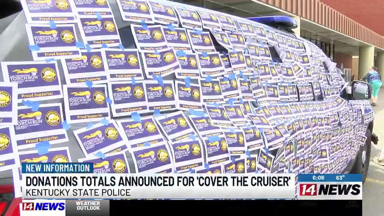 Cover the Cruiser raises nearly $11K for Special Olympics Kentucky