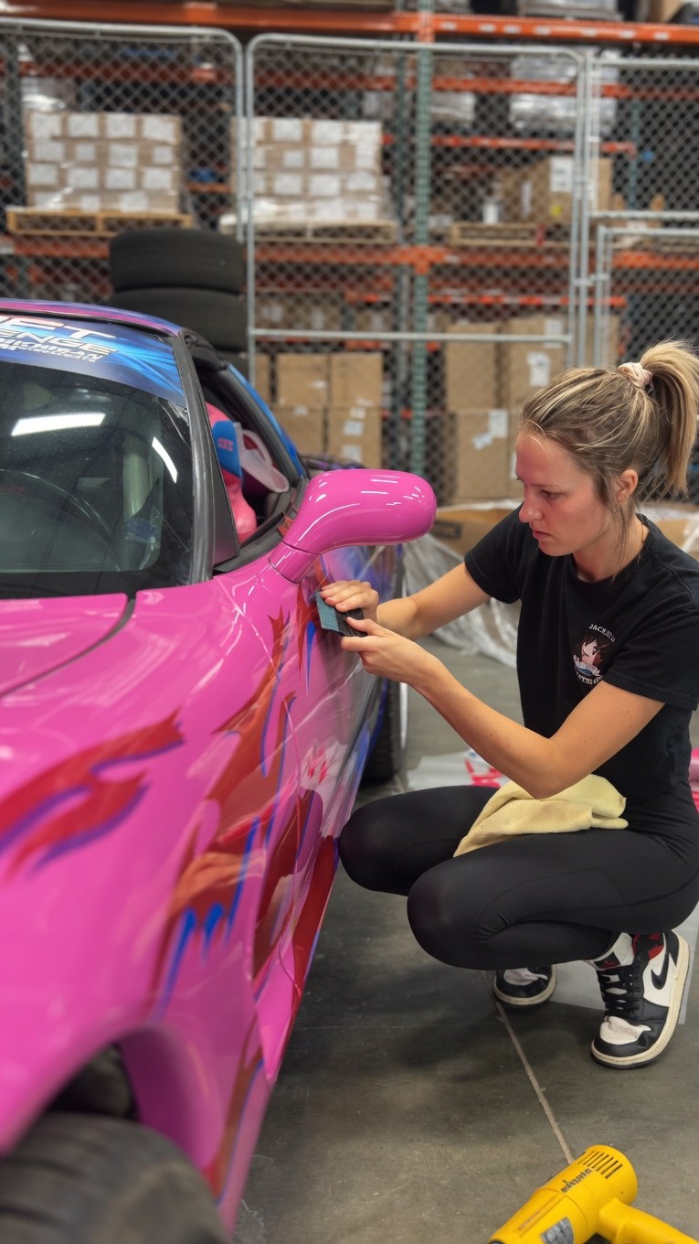 Custom wrap details finish the Corvette build