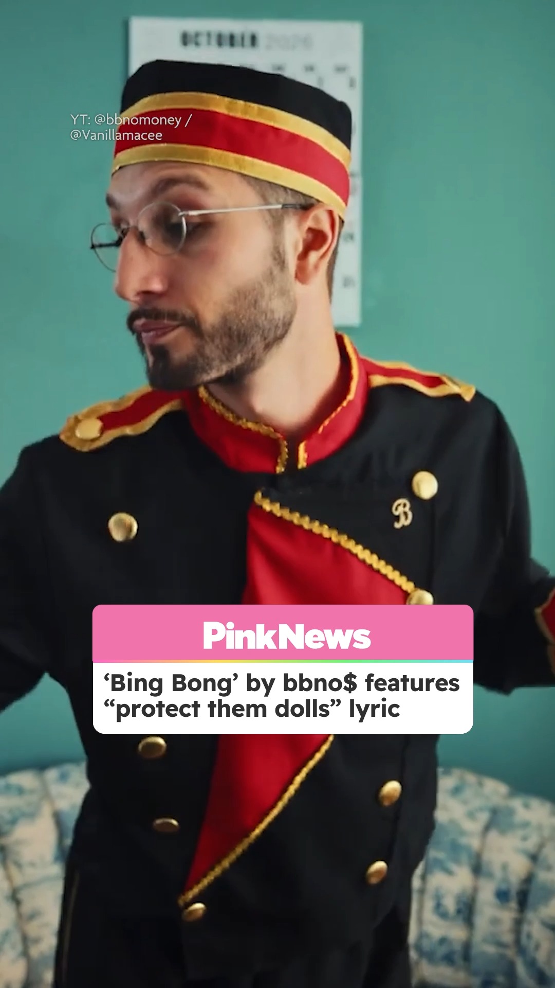 Pedro Pascal-backed trans ally phrase gets a shoutout in new bbno$ song