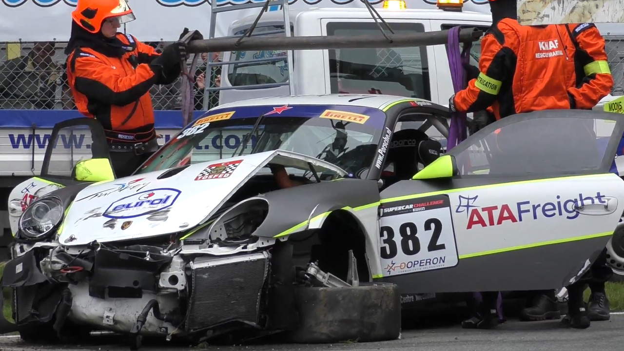 Fast cars failure and costly racing accidents