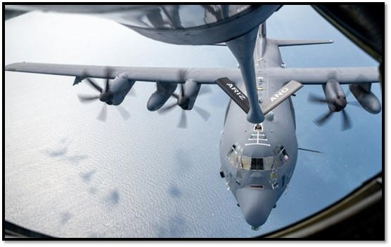 AC-130J Ghostrider gunships hunt the Strait of Hormuz