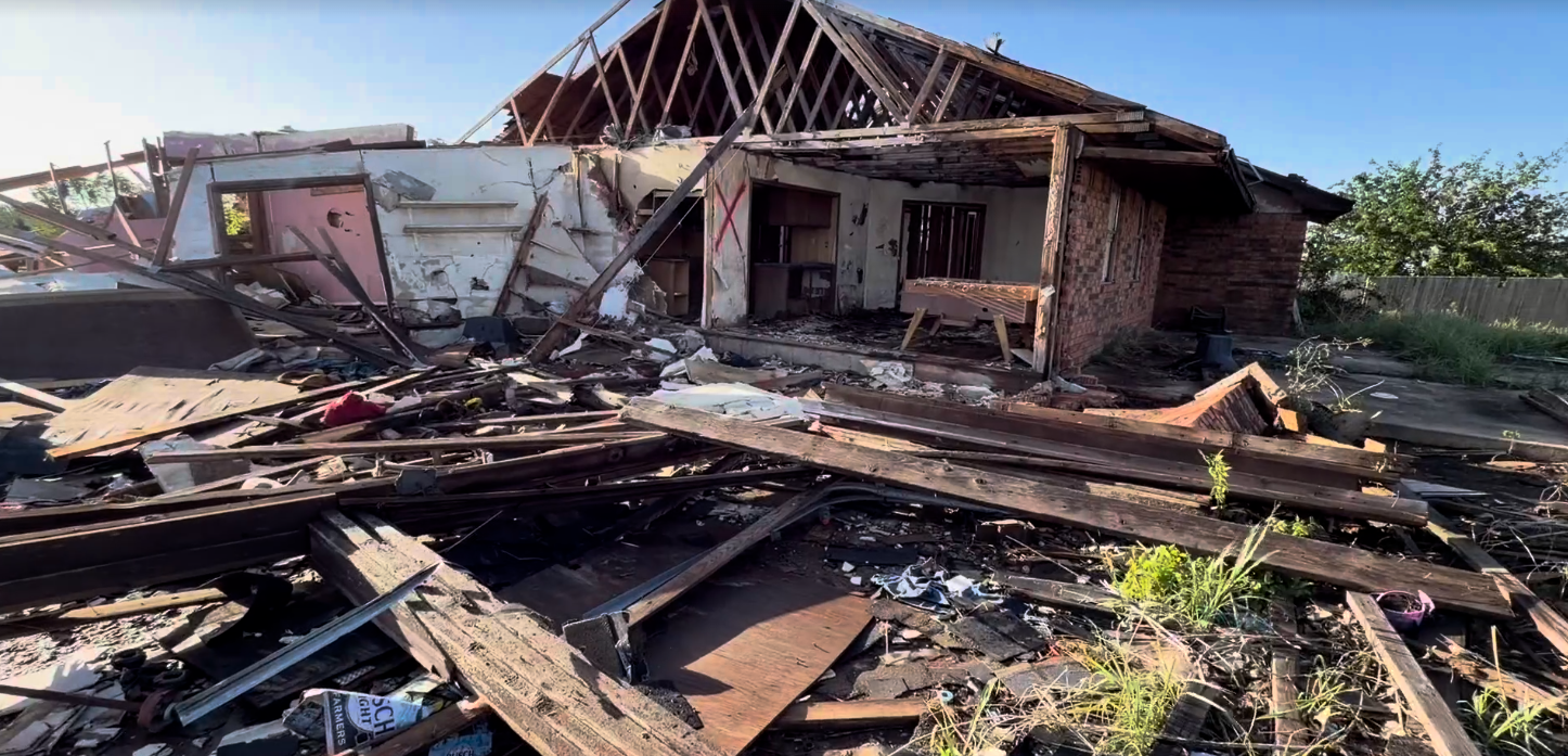 Photos: Violent tornado rated as EF-4 that tore through Enid, Oklahoma ...