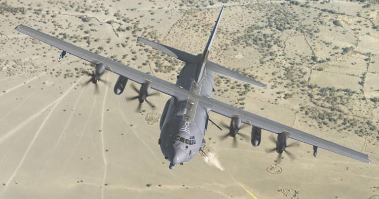 AC-130J Ghostrider gunships hunt the Strait of Hormuz