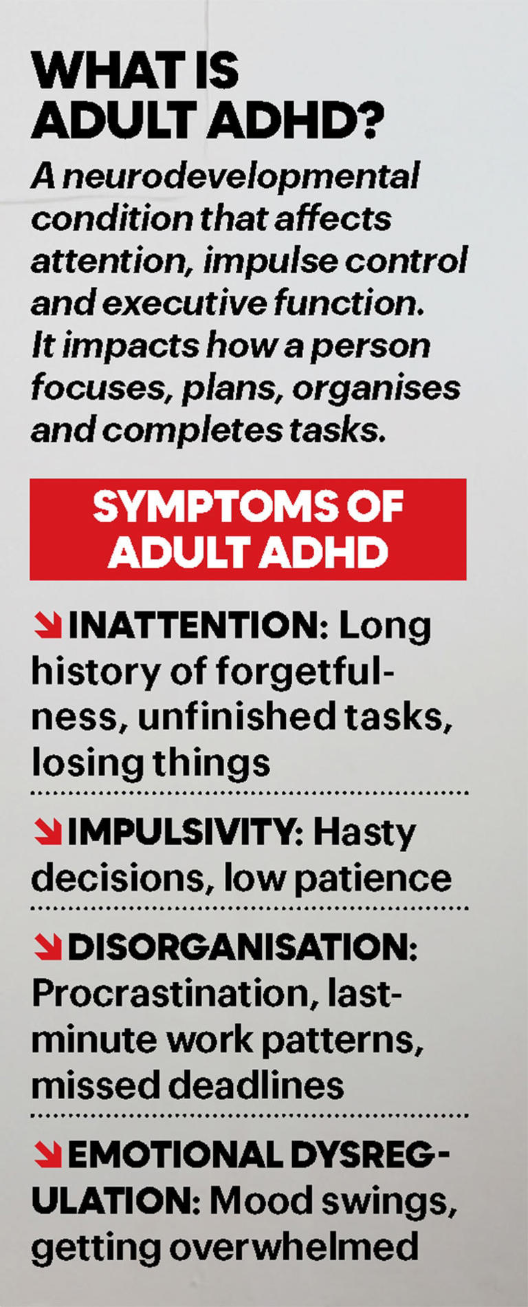 Adult attention deficit | ADHD
