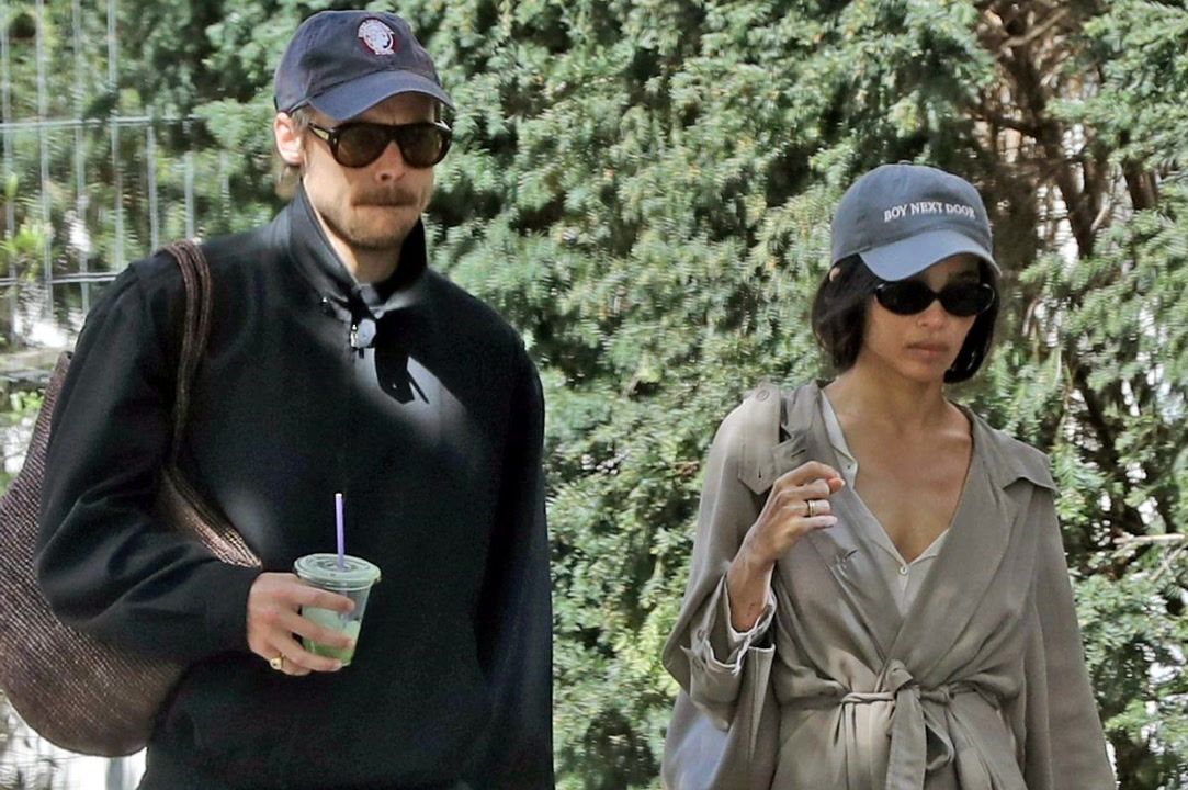 Harry Styles 'completely smitten' as Zoe Kravitz shows off 'engagement ...