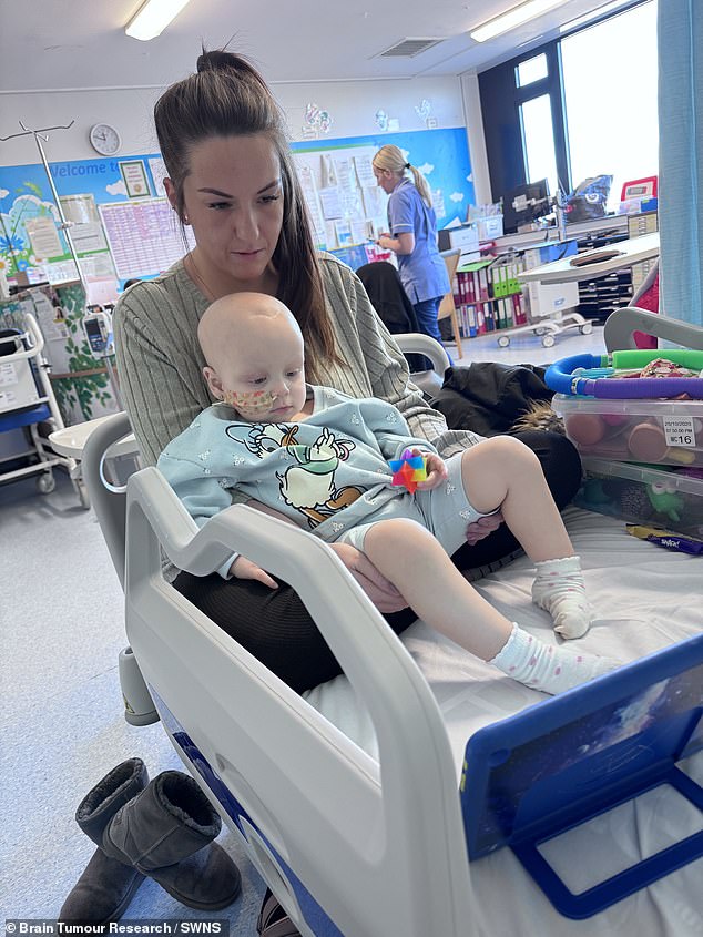 Girl, three, had aggressive brain cancer but doctors said it was ...