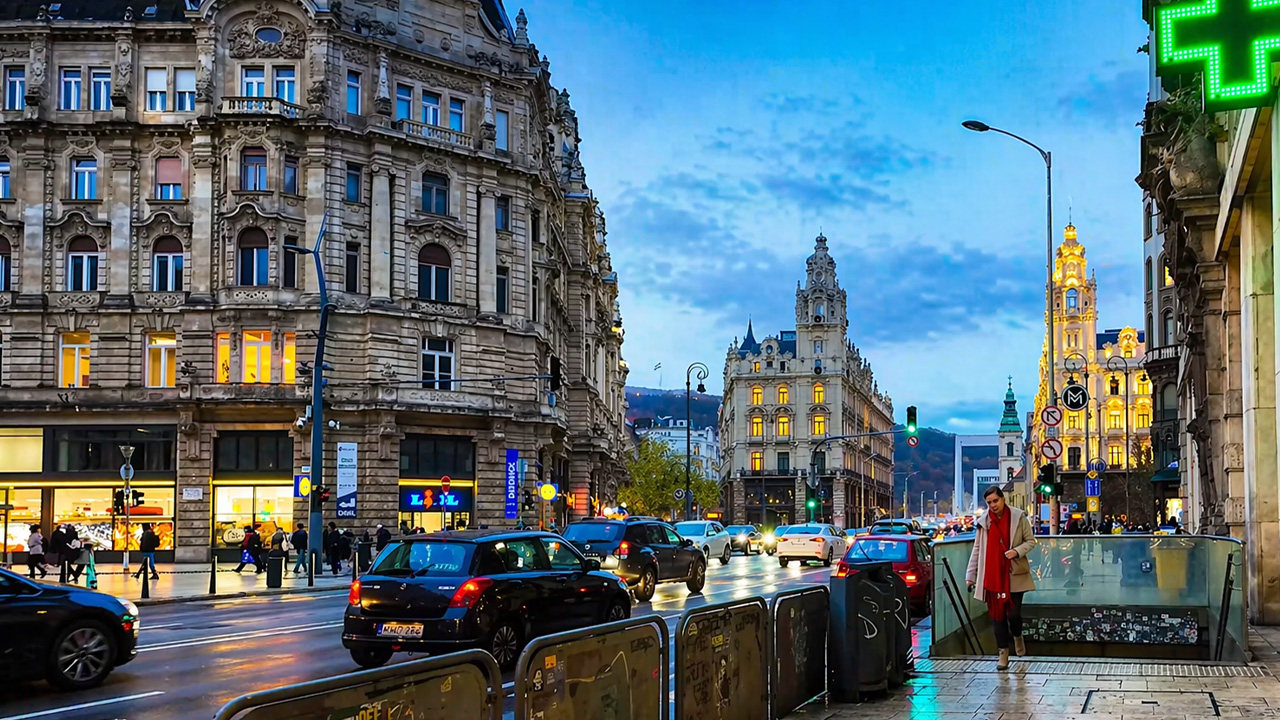 Qué hace que las calles de Budapest se sientan tan vivas por la tarde