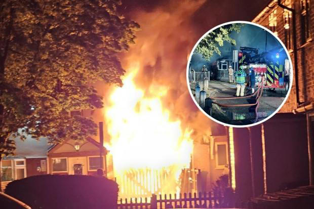'Explosions' heard and residents 'shaken' after major blaze at south ...
