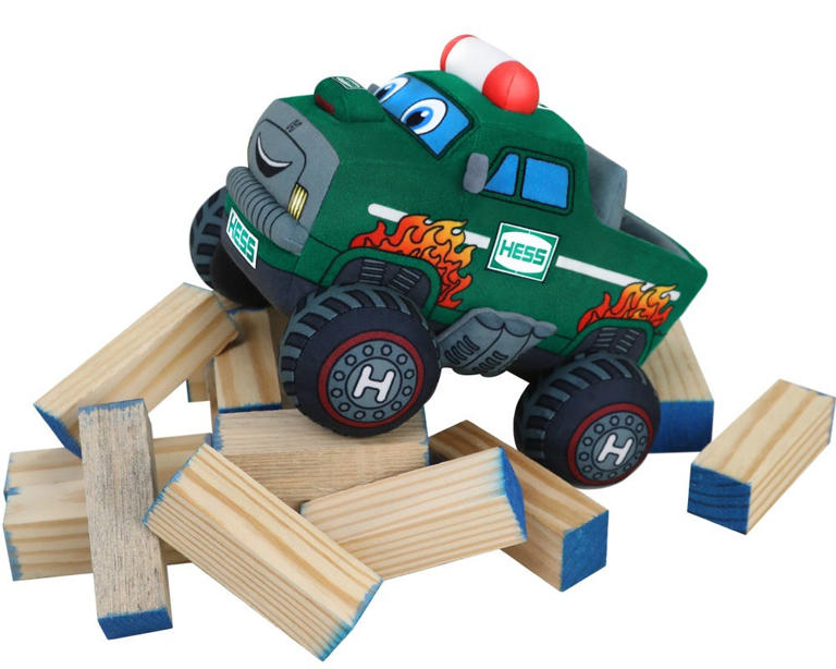 Hess debuts 2026 plush monster truck, its first toy of the year