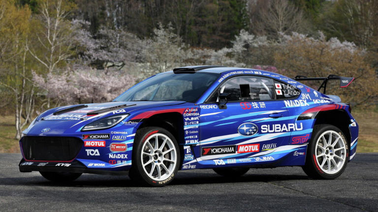 Subaru’s BRZ finally has a turbo and AWD, just not in a version you can buy
