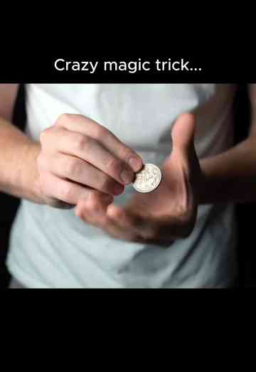 This easy magic trick makes a coin disappear