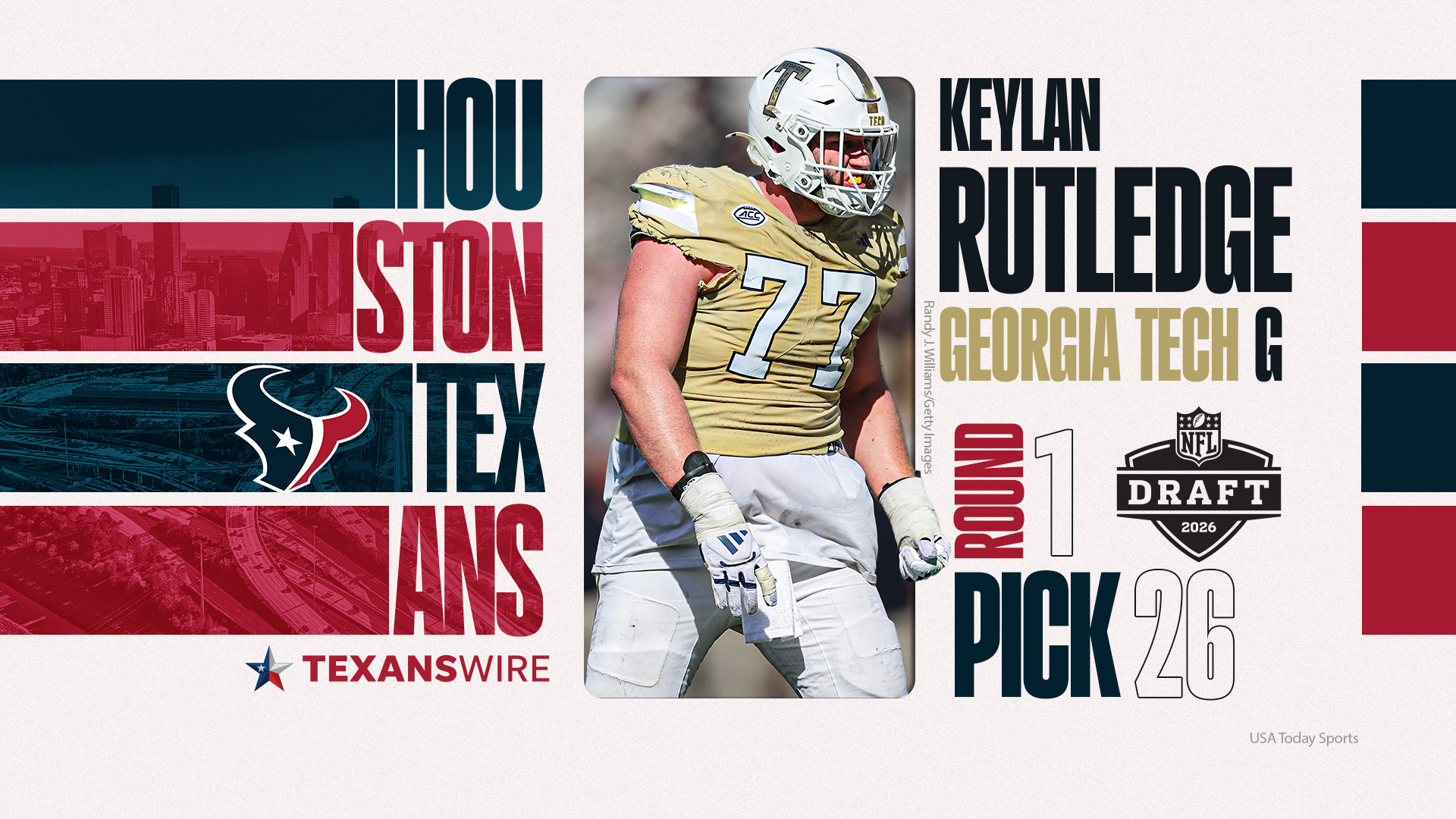 Breakdown and analysis of new Texans rookie OL Keylan Rutledge