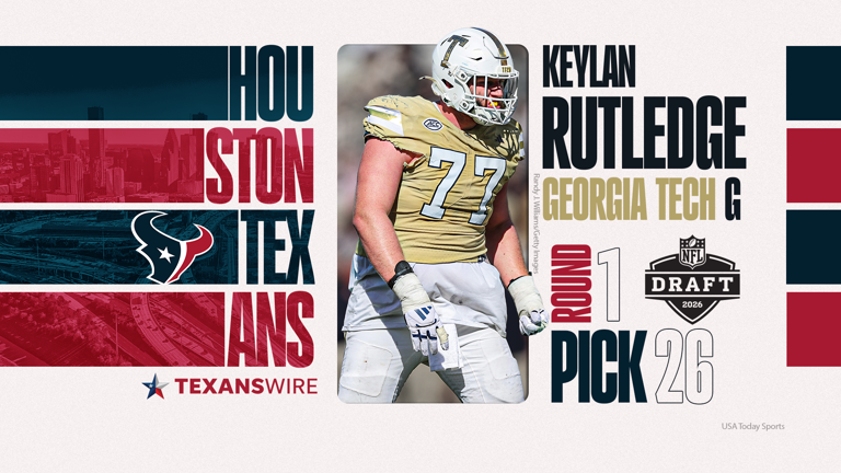 Check out the RAS scores for new Houston Texans rookie draft class