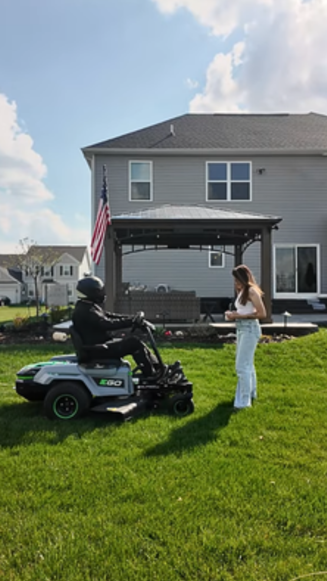 Next generation Ego E steer riding mower innovation