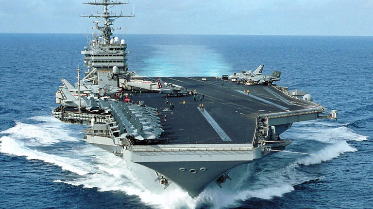 US sends a 3rd aircraft carrier to the Middle East, deepening buildup