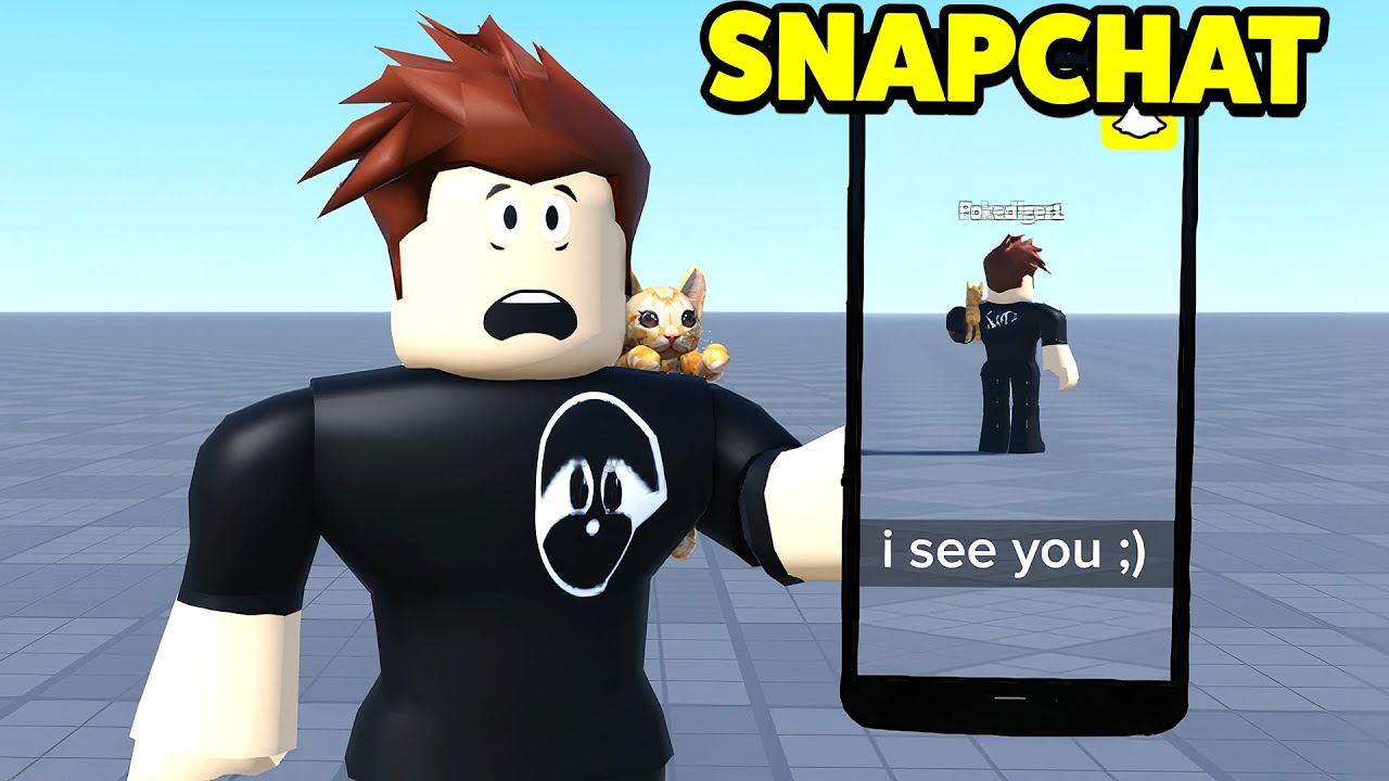 Roblox Snapchat is actually terrifying and super creepy