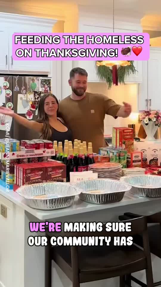 This video shows a thoughtful food moment that hits different