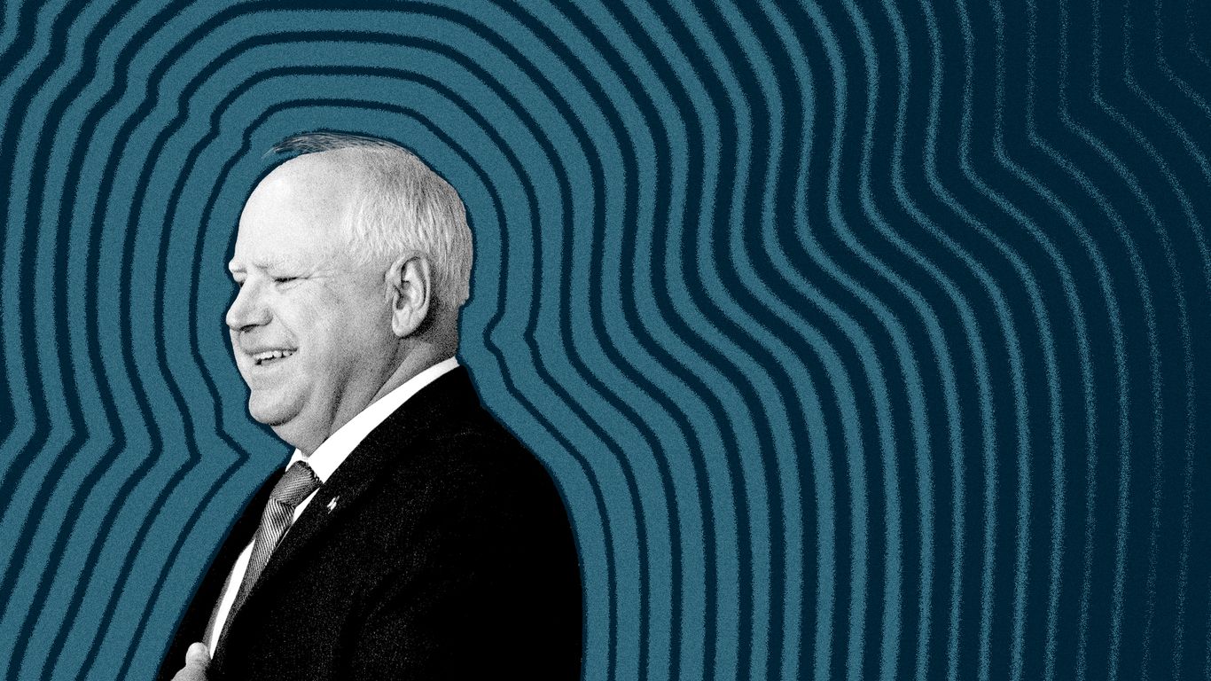 Why Gov. Tim Walz is back on the national travel circuit