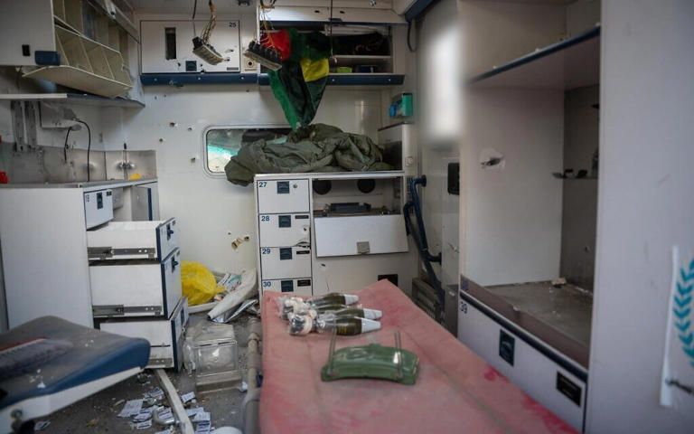 IDF publishes footage it says shows Hezbollah using ambulances for ...