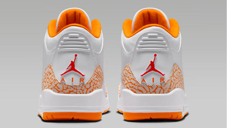 The Air Jordan 3 Orange Citrus drops in a fresh spring style