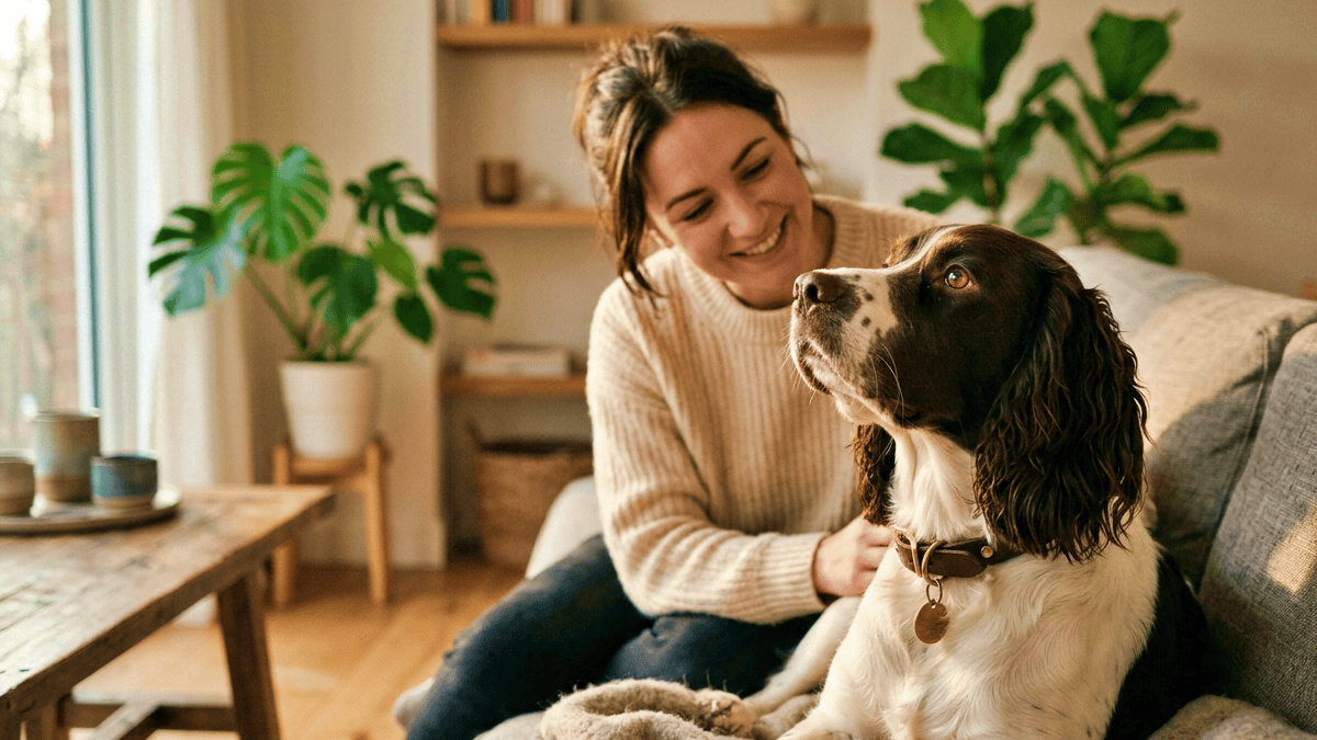 Why does your dog cling to you and always seek you out?