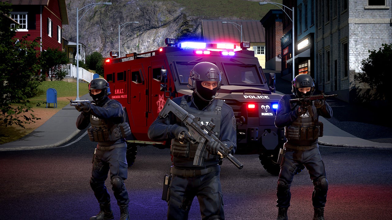 Highway Police Simulator - Official SWAT - Caminora Police DLC teaser ...