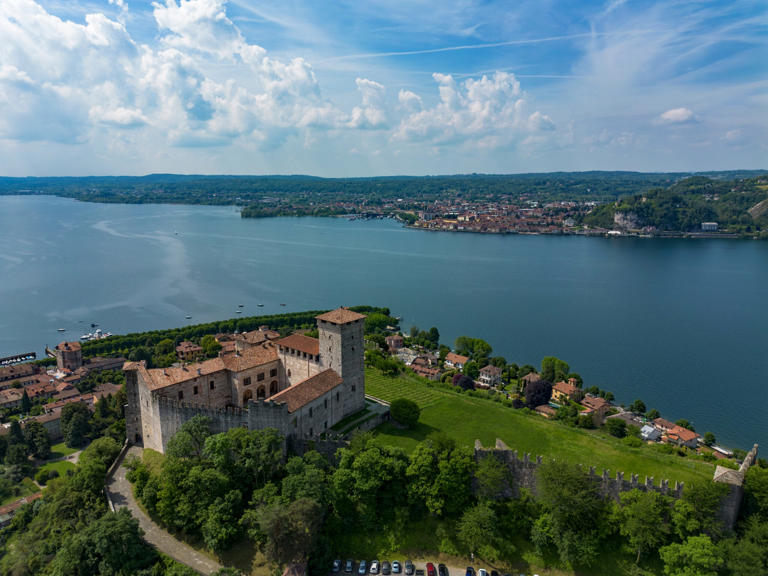In Italy, this medieval fortress is one of the best preserved on Lake ...