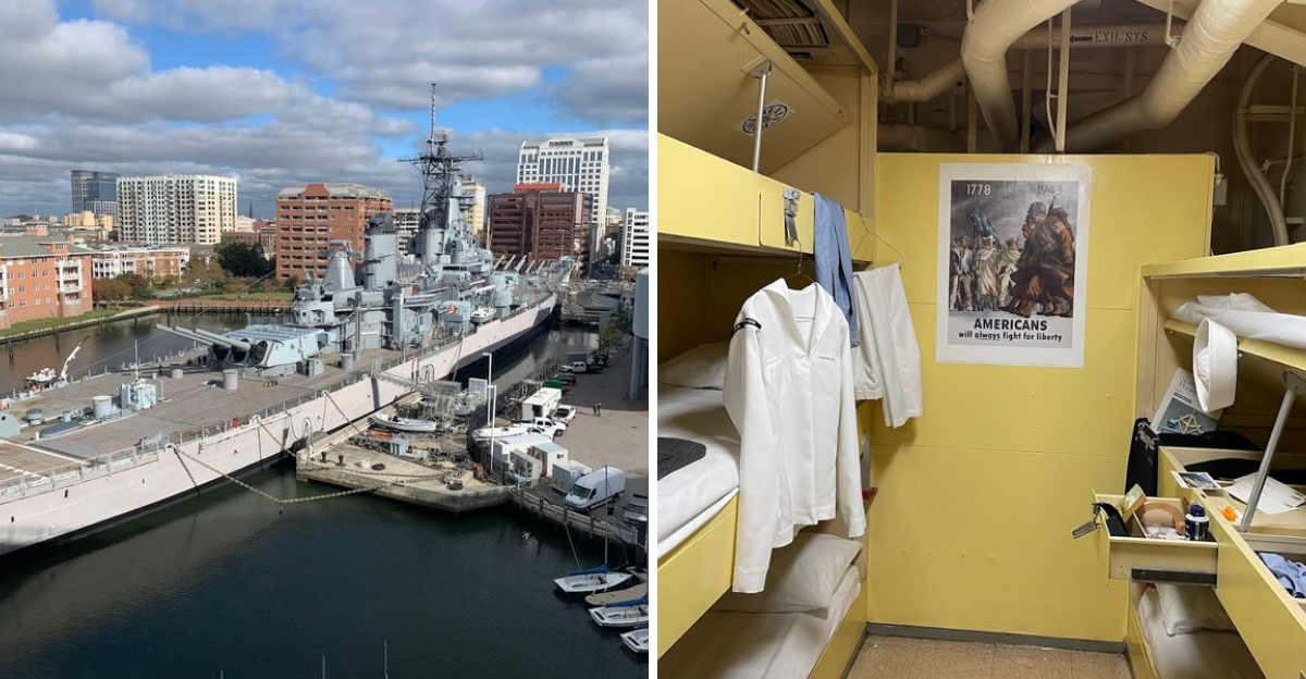 This massive Virginia battleship is the largest of its kind ever built
