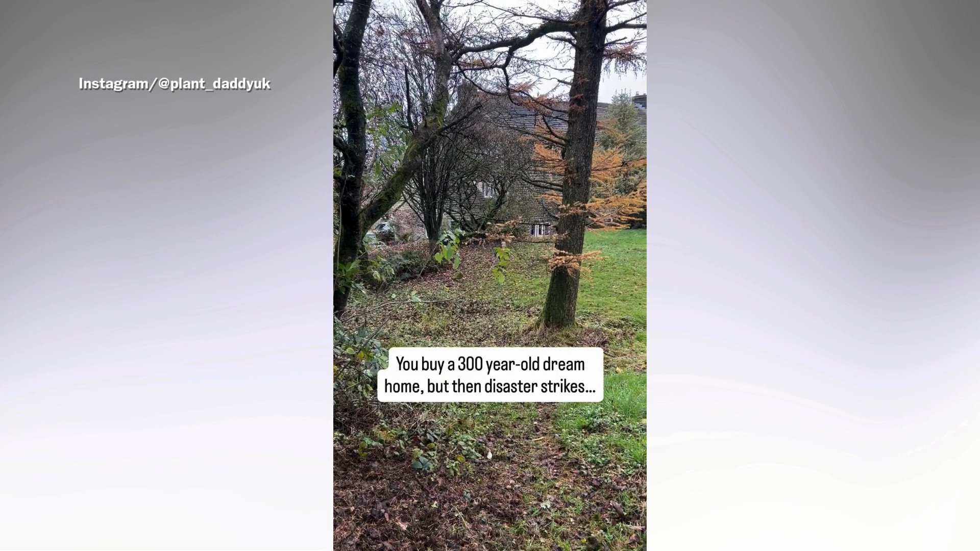 Man buys 300-year-old dream home – then tragedy strikes revealing ...