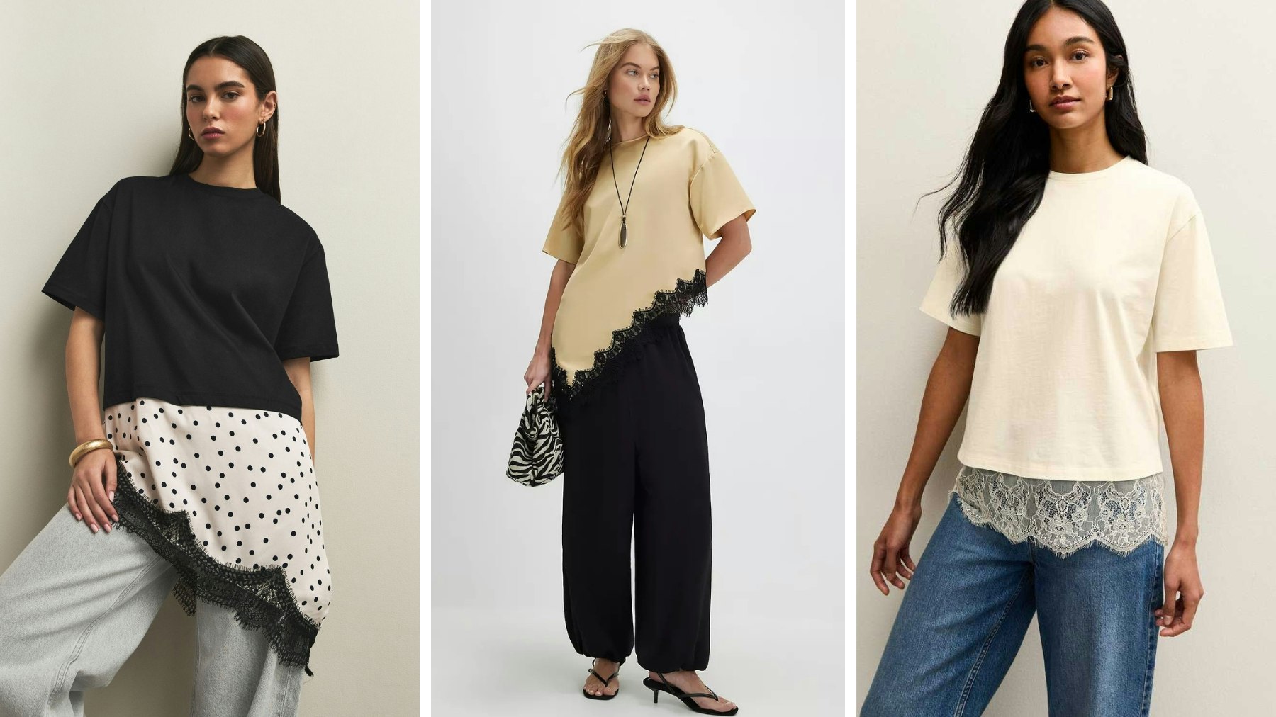 The best lace hem tops that will instantly elevate all of your spring looks