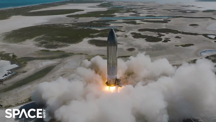Watch how SpaceX fired up single Starship 26 engine in deorbit burn ...