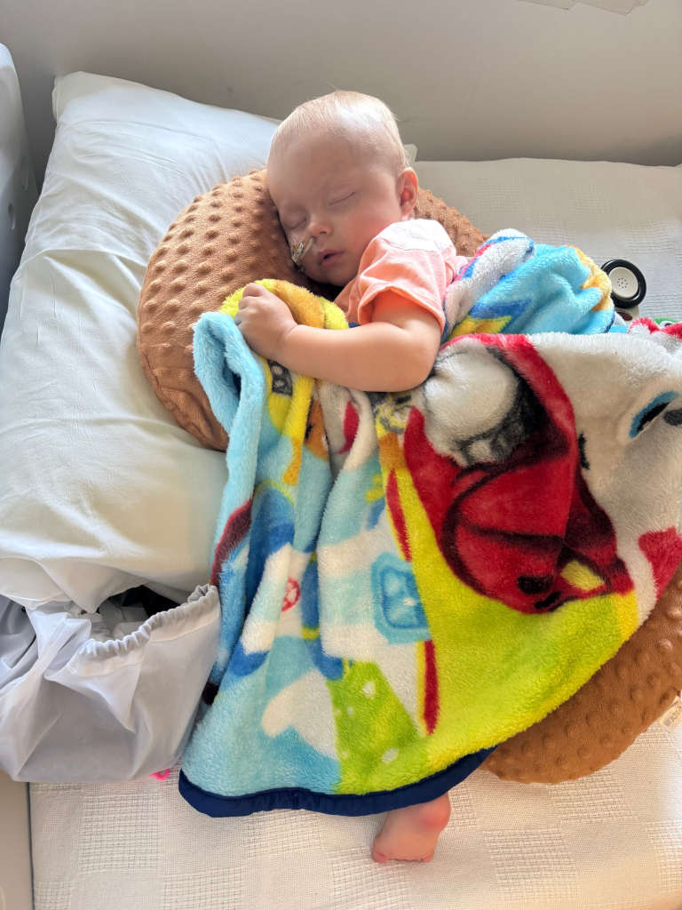 Toddler diagnosed with rare cancer after flu symptoms