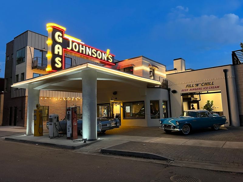 A Colorado diner and music venue that brings a historic gas station ...