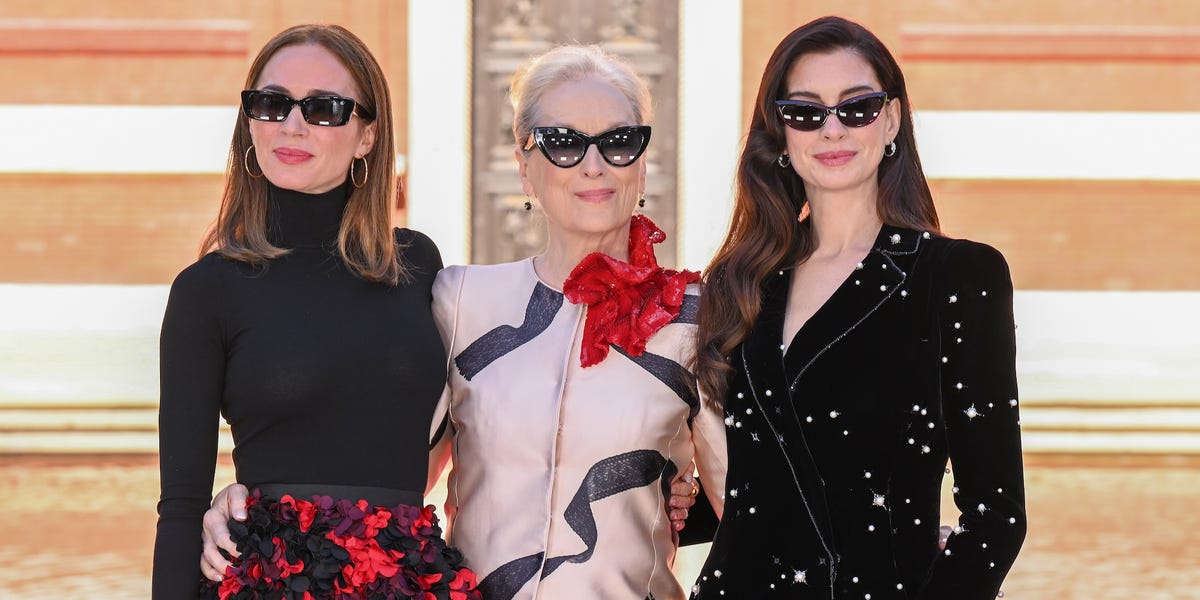 The 'Devil Wears Prada 2' ladies looked like the most glamorous girl group