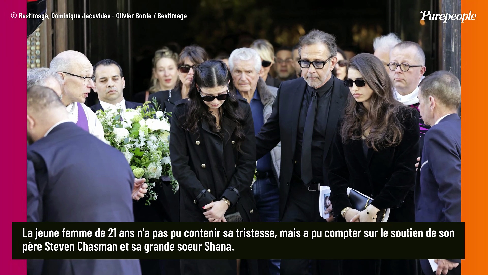Nadia Farès : sa fille Cylia perd pied au moment des adieux, épaulée ...