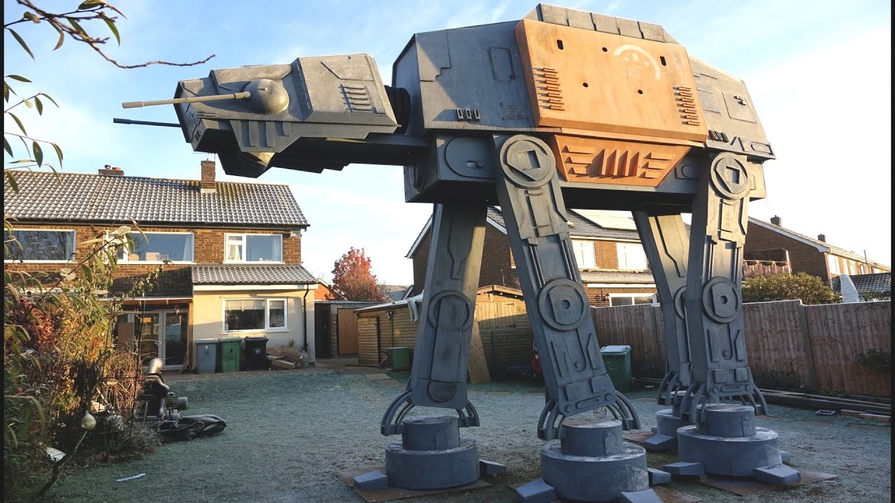 Discover how I created a giant AT-ACT