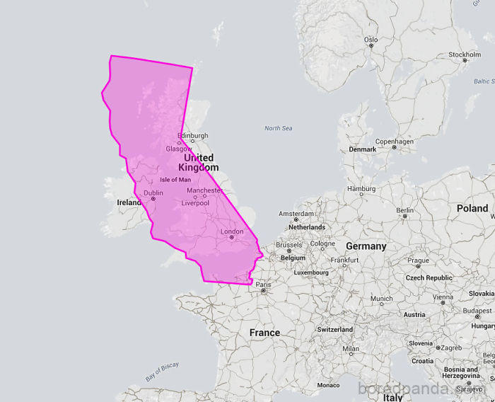30 real world maps that show the true size of countries