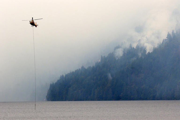 10 properties under evacuation alert due to nearby wildfire in BC