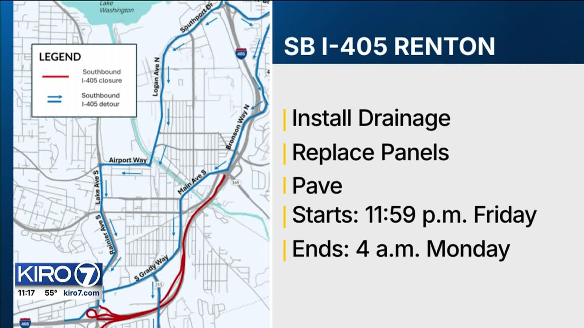 Highways reopen after weekend construction closures