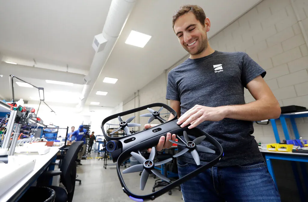 AI drone company Skydio announces $3.5 billion investment in US ...
