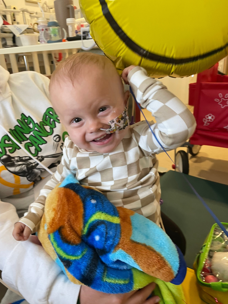 Toddler diagnosed with rare cancer after flu symptoms