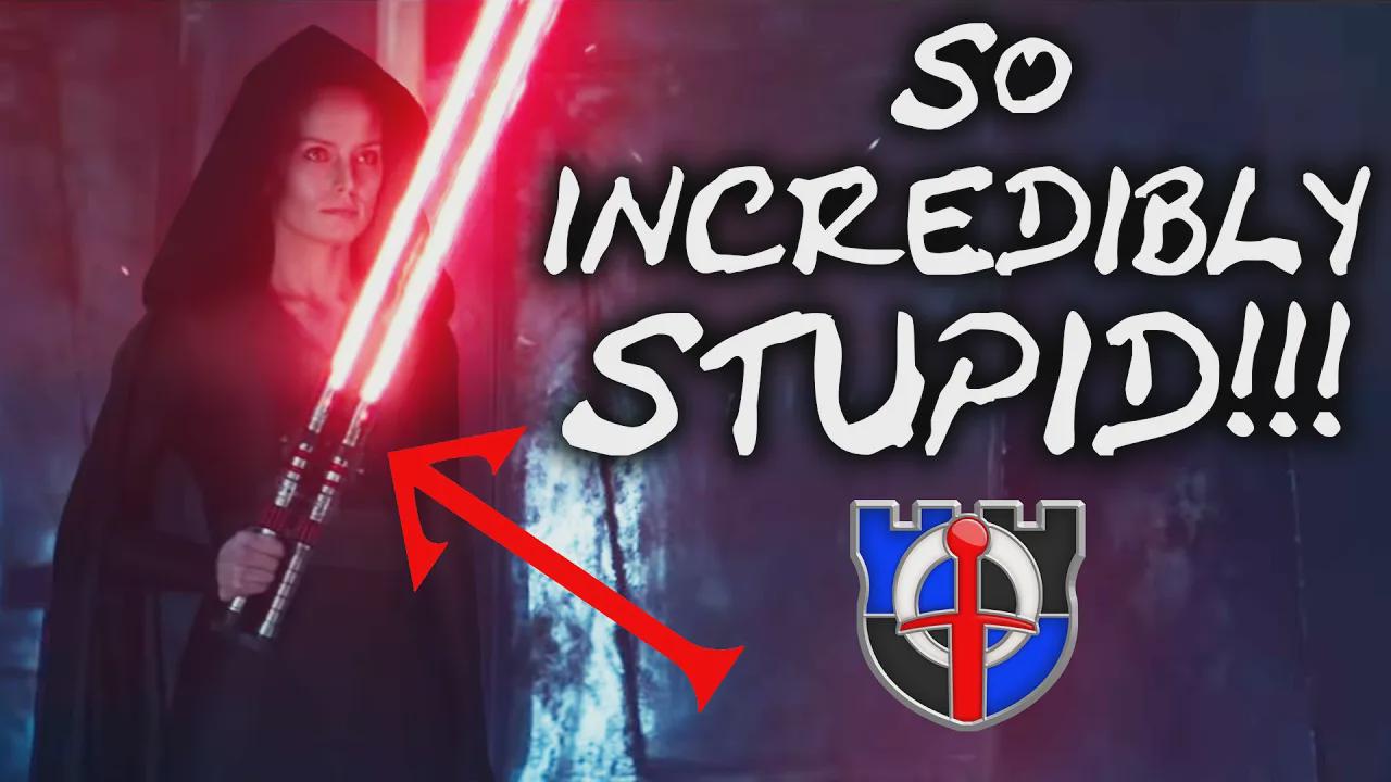 Why Evil Rey's Swiss army double-bladed lightsaber is horrible - Star ...