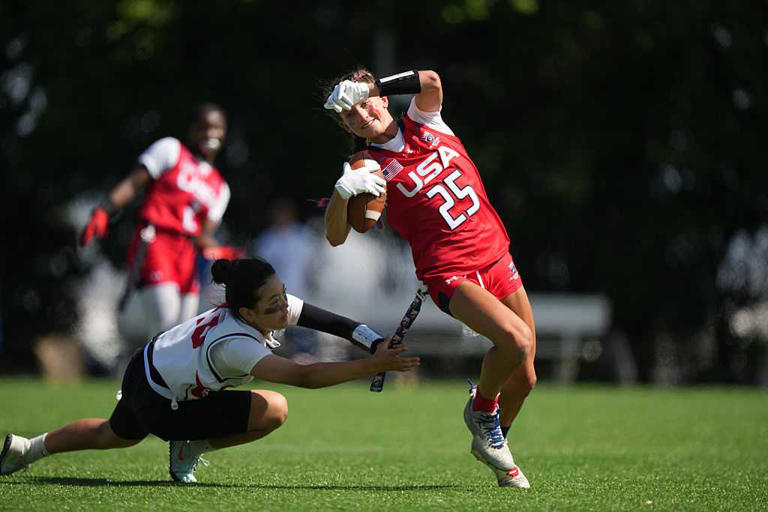 Girls flag football is officially a high school sport in Kansas after ...