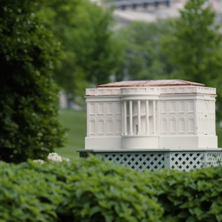 Melania Trump adds White House-shaped beehive to South Lawn