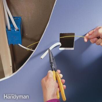 How to install an electrical box