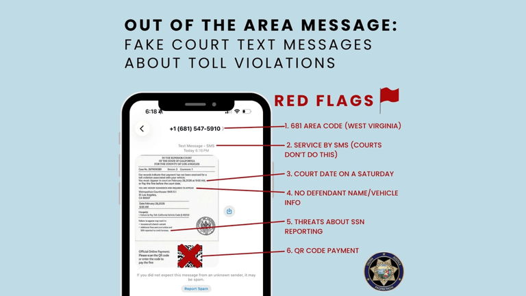 Shasta County DA warns of scam texts posing as California court over ...