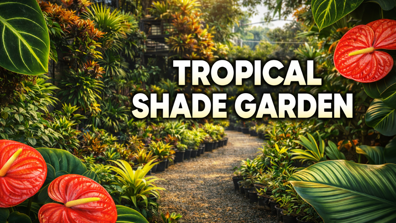 Tropical Shade Garden Thailand Aroid Paradise